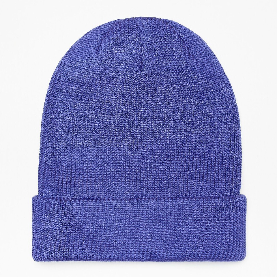 NEW Nike Sportswear Beanie Cuffed Futura Unisex Casual Hat Blue Winter ...