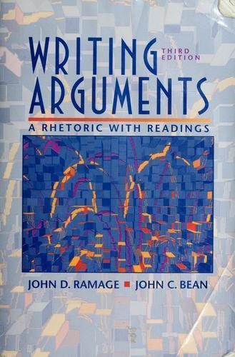 Writing Arguments: A Rhetoric With Readings 9780023981456 | eBay