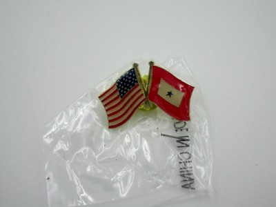 Son in Service Flag Pin, military flag pin, one blue star pin, USA flag ...