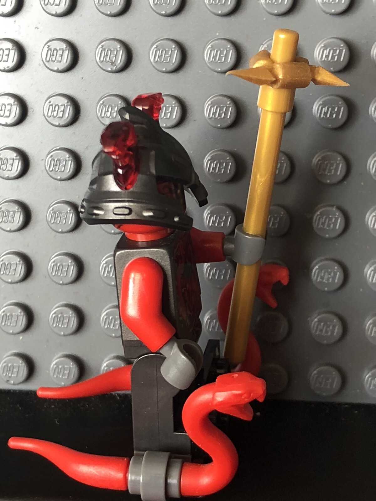 Ninjago Slackjaw W/ Snake Chariot & Golden Weapon Lego Minifigure | eBay