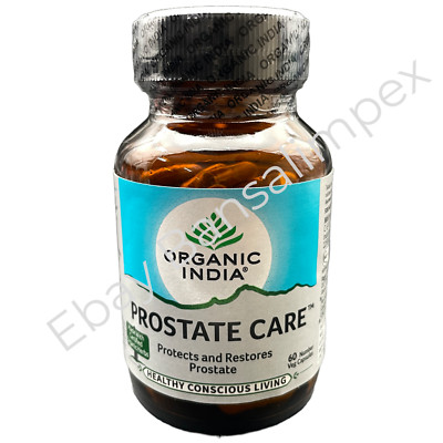 ORGANIC INDIA Prostate Care Capsules - Protects & Restores Prostate 60 ...