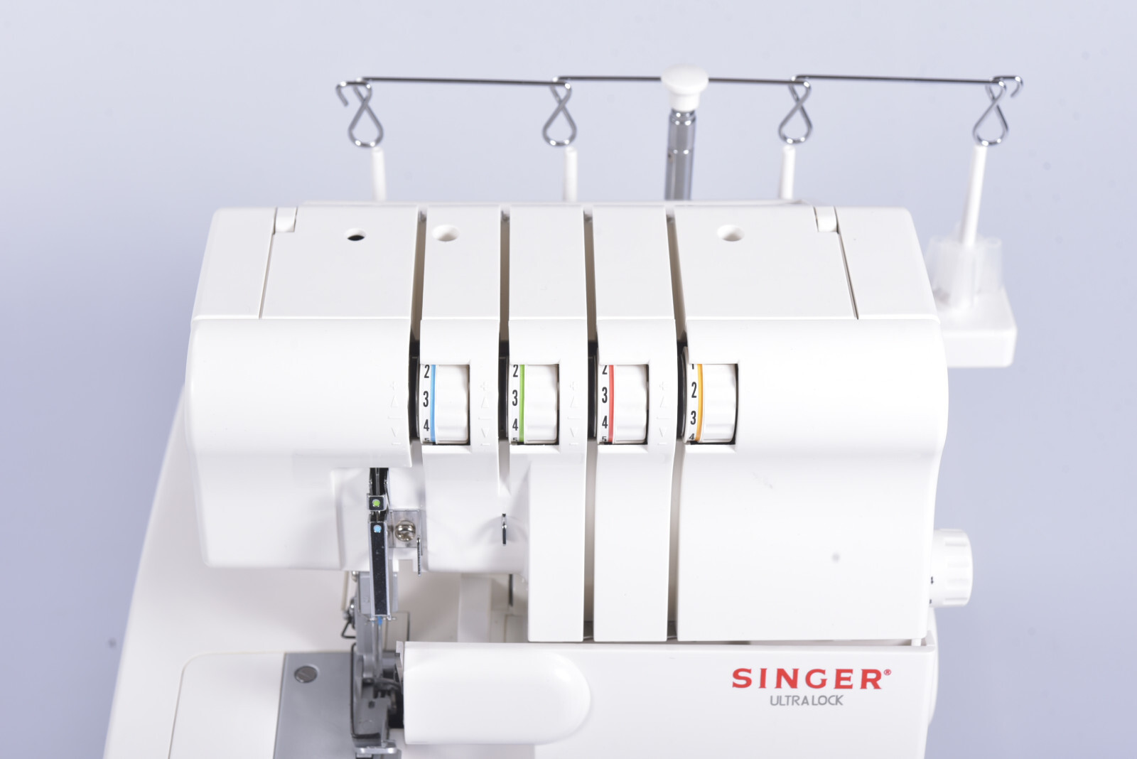 SINGER Ultralock 14SH654 Overlock Nähmaschine 3/4-Faden 1300 Stiche/min ...