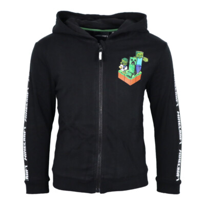 Minecraft Creeper Zombie Kinder Hoodie Kapuzenpullover Pulli Pullover ...