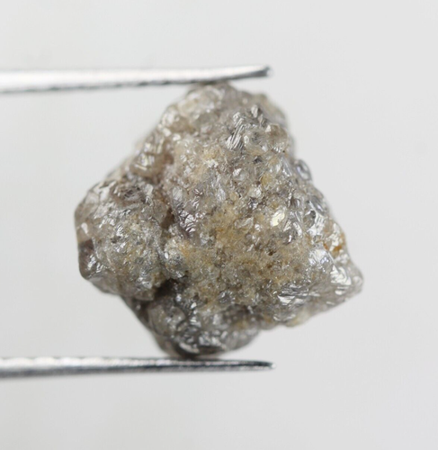 4.17 CT Natural Loose Rough Uncut Diamond Grey Color Raw Irregular ...