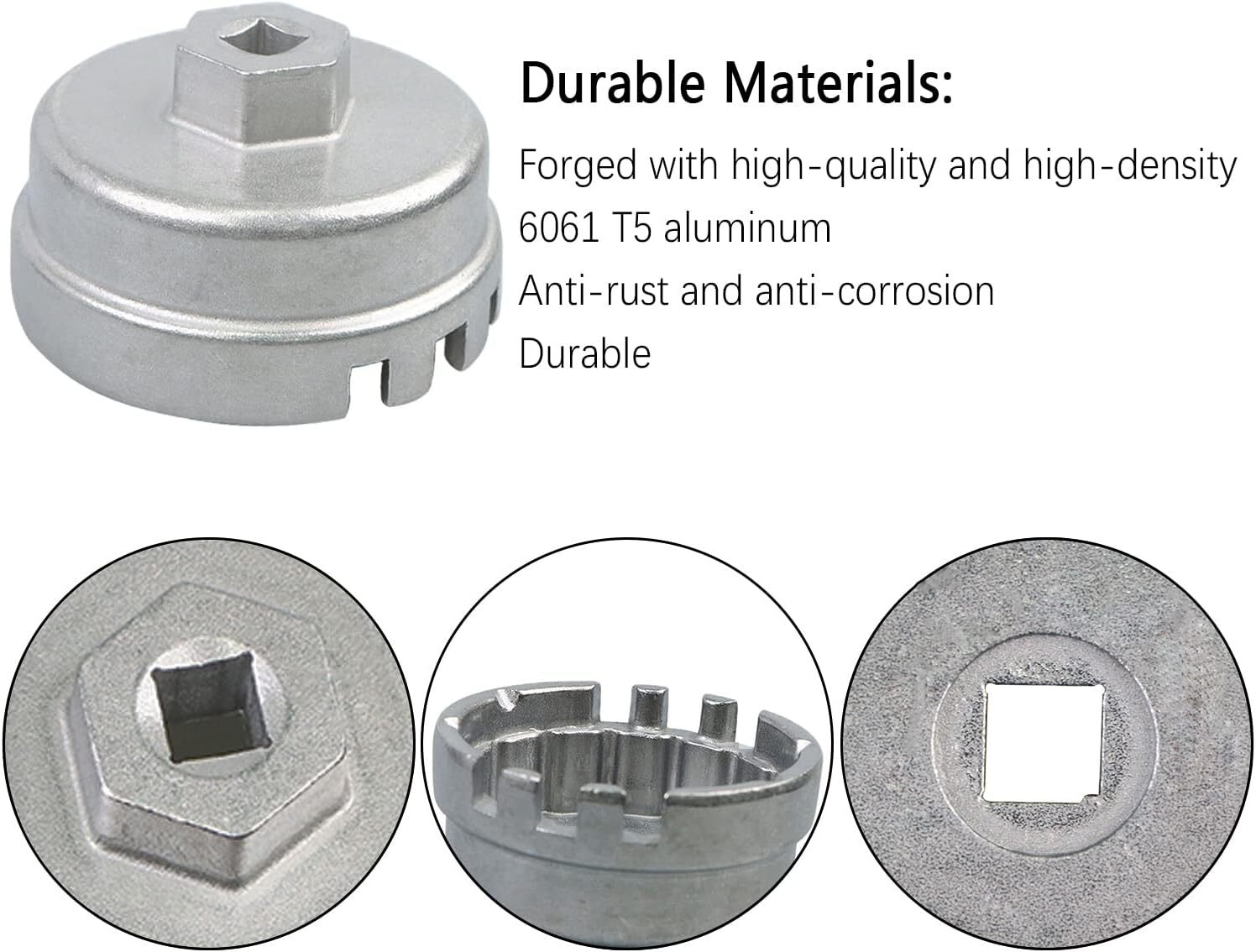 Oil Filter Wrench Removal Tool 64mm 14 Flute for 1.8L Toyota Lexus ...