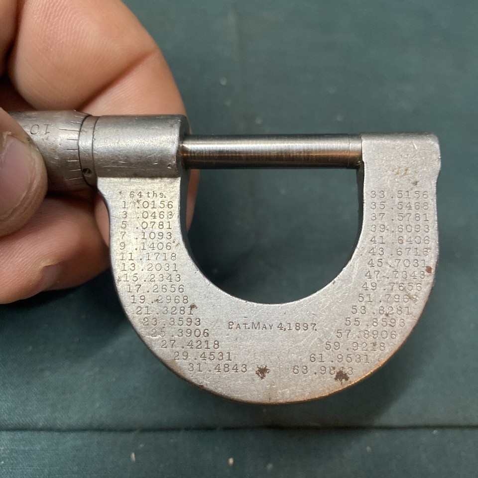 The L.S. Starrett, Athol, MA USA No.203 Micrometer 0-1" Machinist | eBay