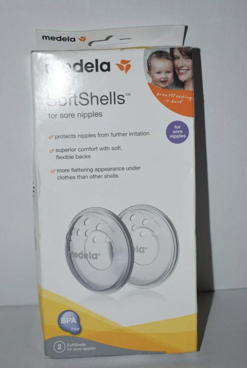 Medela - SoftShells for Sore and Inverted Nipples for Breastfeeding ...