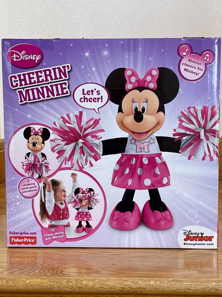 Disney Jr Cheerin’ Minnie Mouse Fisher-Price NEW Factory Sealed Item ...