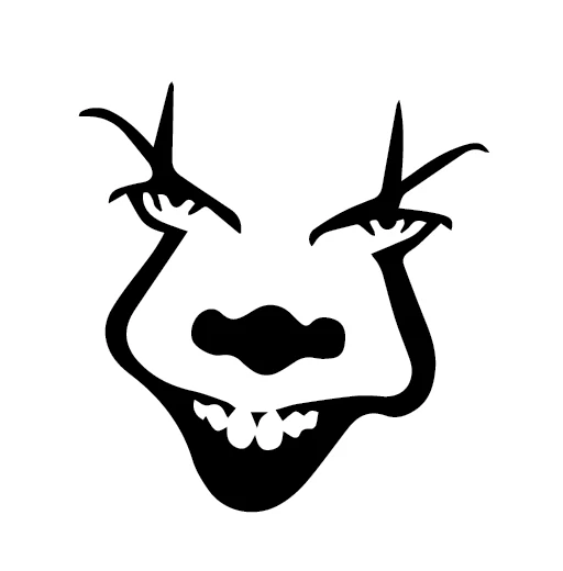 Pennywise The Clown Decals