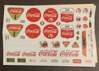 40 Willys Gasser DECAL SHEET 3-#41 1552 AMT Model Car Parts COMBINE ...