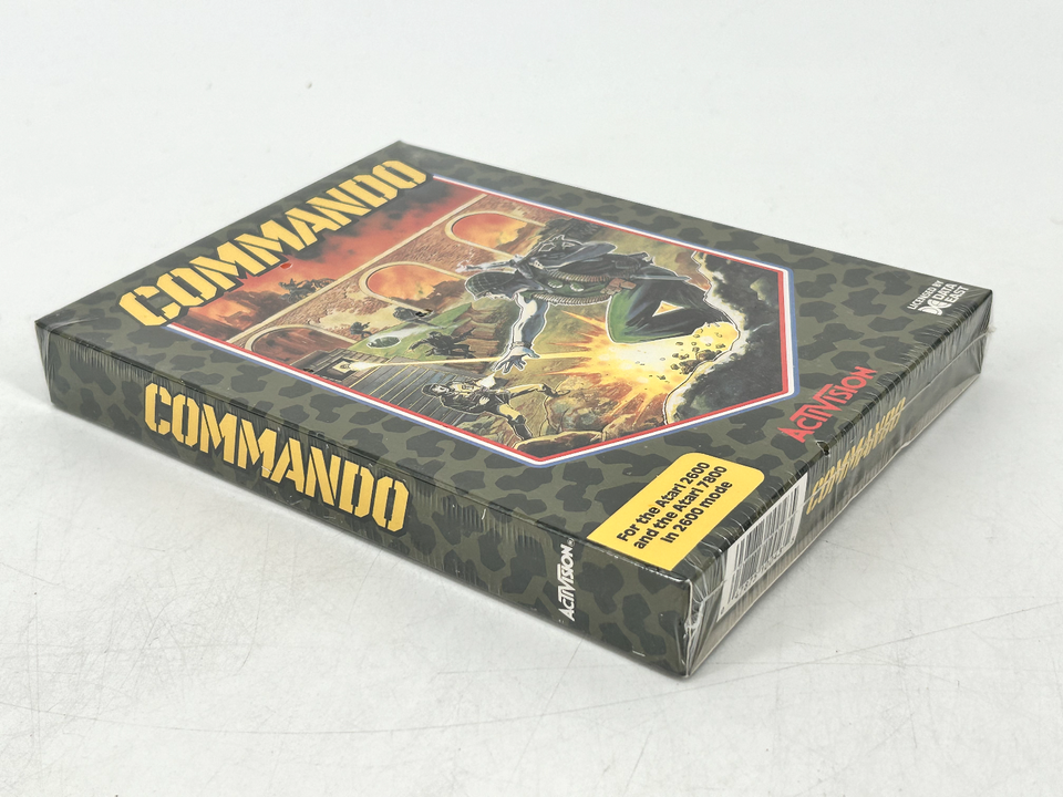 Commando Atari 2600 / 7800 Activision Brand New SEALED | eBay