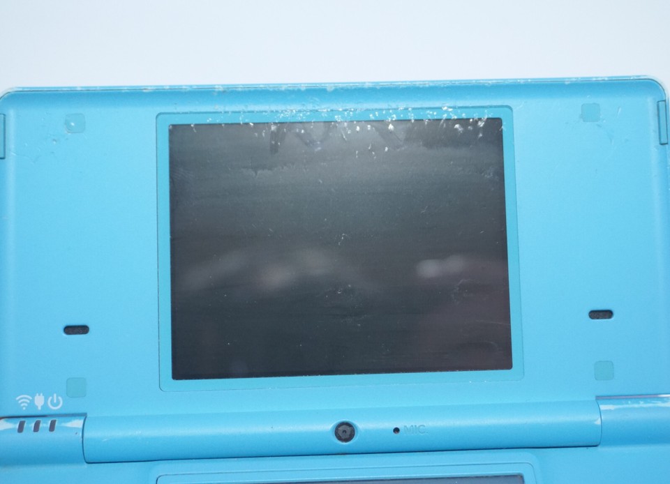 Teal Blue Nintendo DSi Handheld Video Game Console with Charger and ...
