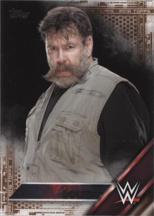 2016 Topps WWE - Zeb Colter #49 Tag Team Championship Bronze for sale ...