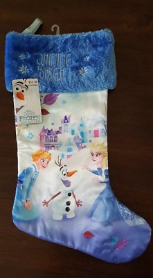 NEW Disney Olaf's Frozen Adventure Blue Stocking | eBay