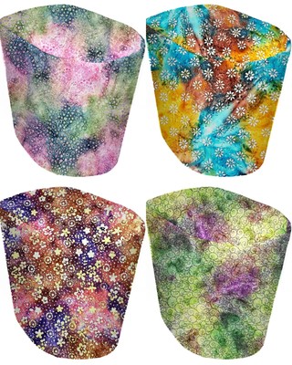 Batik Tie Dye Cover Compatible with Keurig Coffee Brewing Systems (4 ...