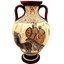 Greek Amphora 36cm Ancient Greek pottery ,Theseus and Minotaur,Achilles ...