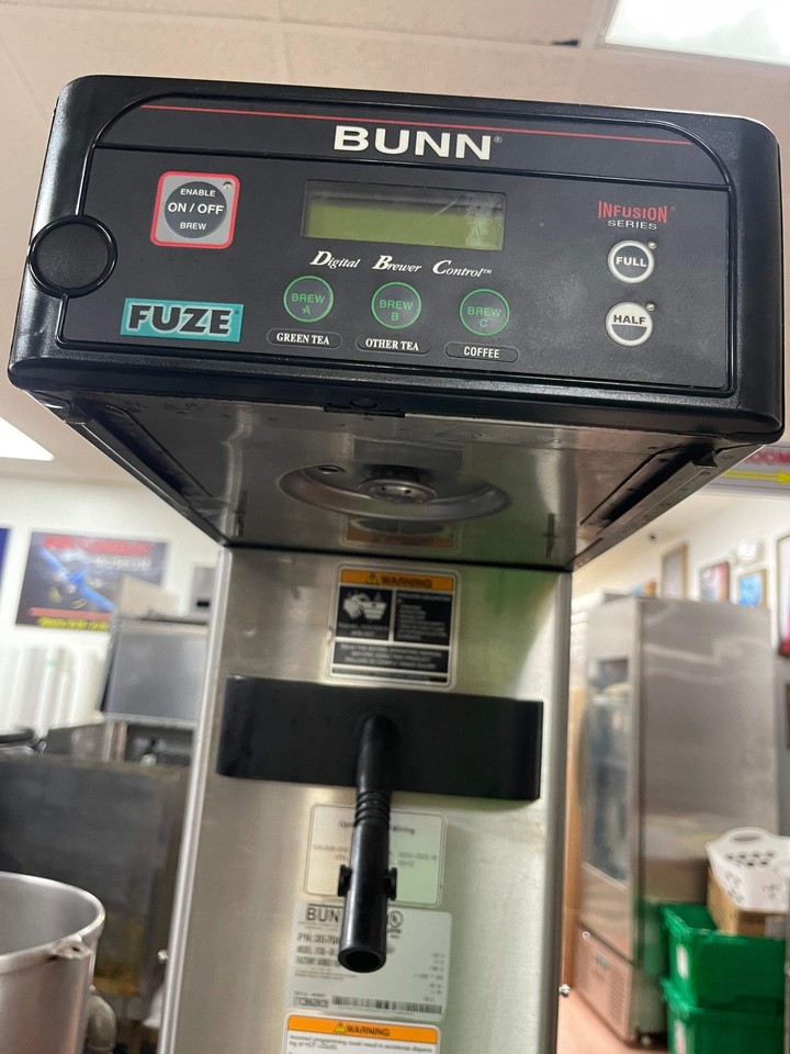 Used 29" Bunn Infusion ITCB-DV Iced Tea and Coffee Brewer Machine 120V ...
