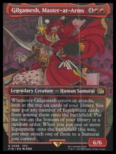 FINAL FANTASY #338 Gilgamesh, Master-at-Arms (Borderless) | eBay