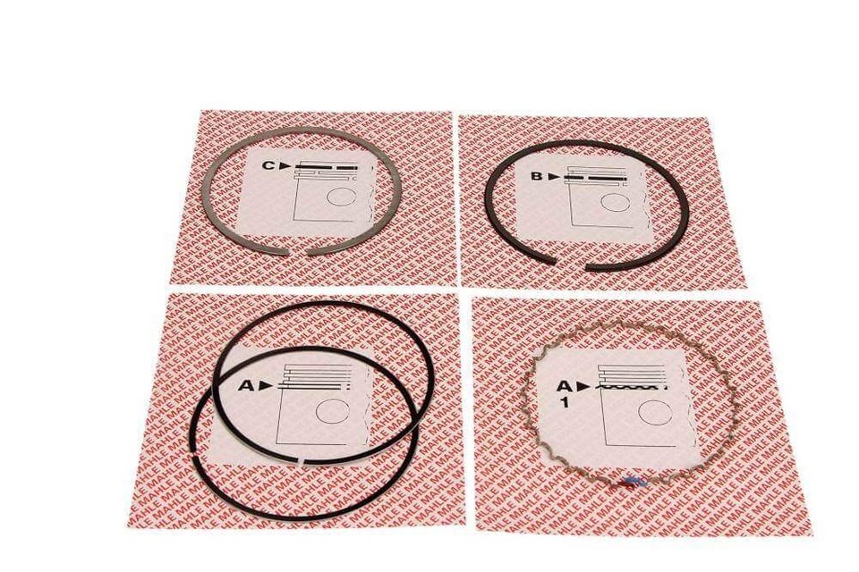KOLBENRINGE SATZ MAHLE ORIGINAL 011 58 N1 6PCS A 0.5MM NEU OE QUALITÄT ...