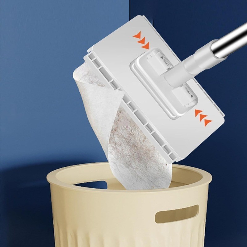 Snap Grip Mini Mop, No-Touch Disposable Lazy Mop, Easy Mopping Flat ...