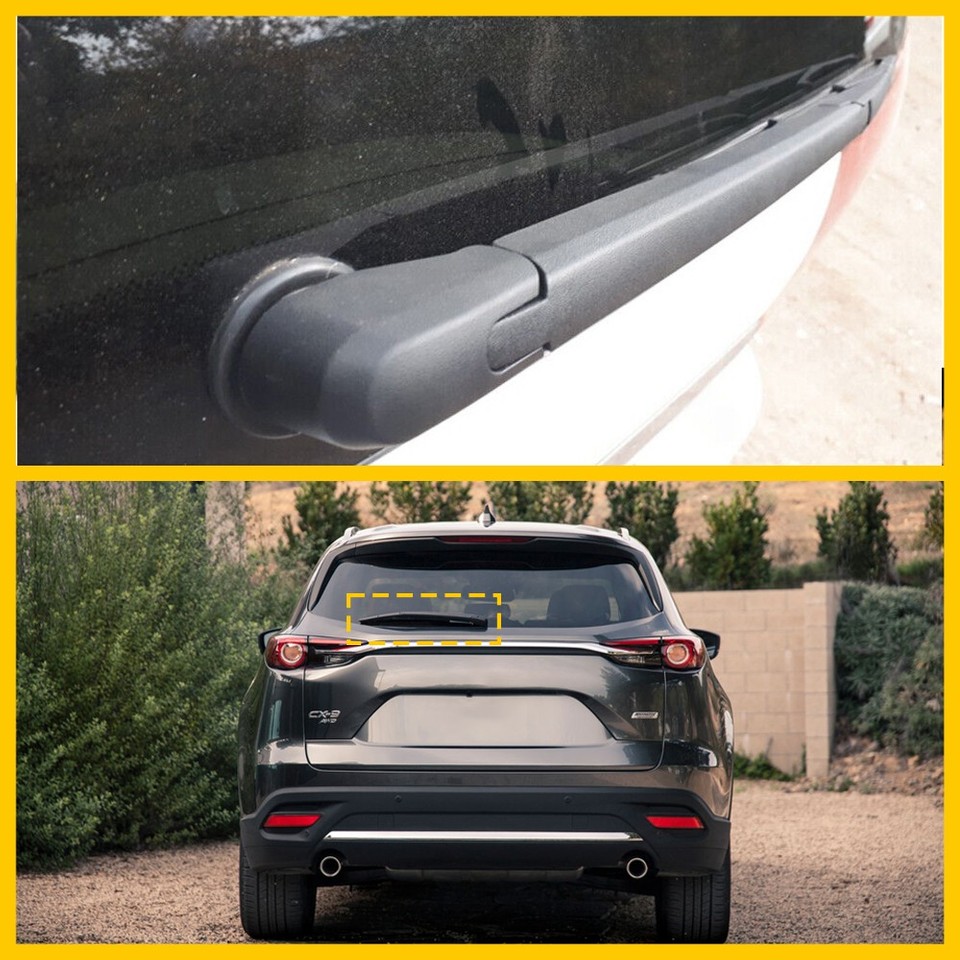 Rear Windshield Wiper Set Blade Fit Arm & Mazda CX-7 CX-9 2007-15 ...