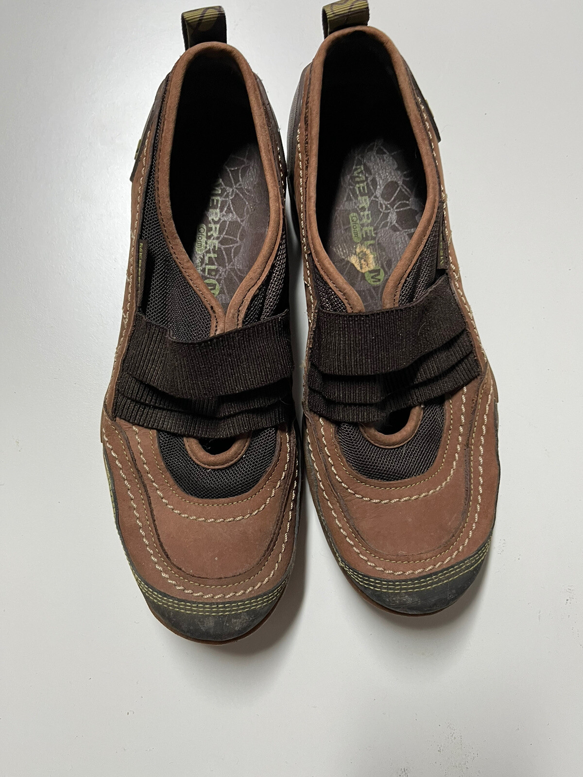 Merrell Mimosa Band cocoa brown loafer slip on shoes … - Gem