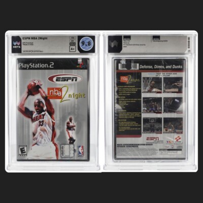 ESPN NBA 2Night (Sony PlayStation 2, 2001) PS2 WATA 9.8 A+ 83717200055 ...