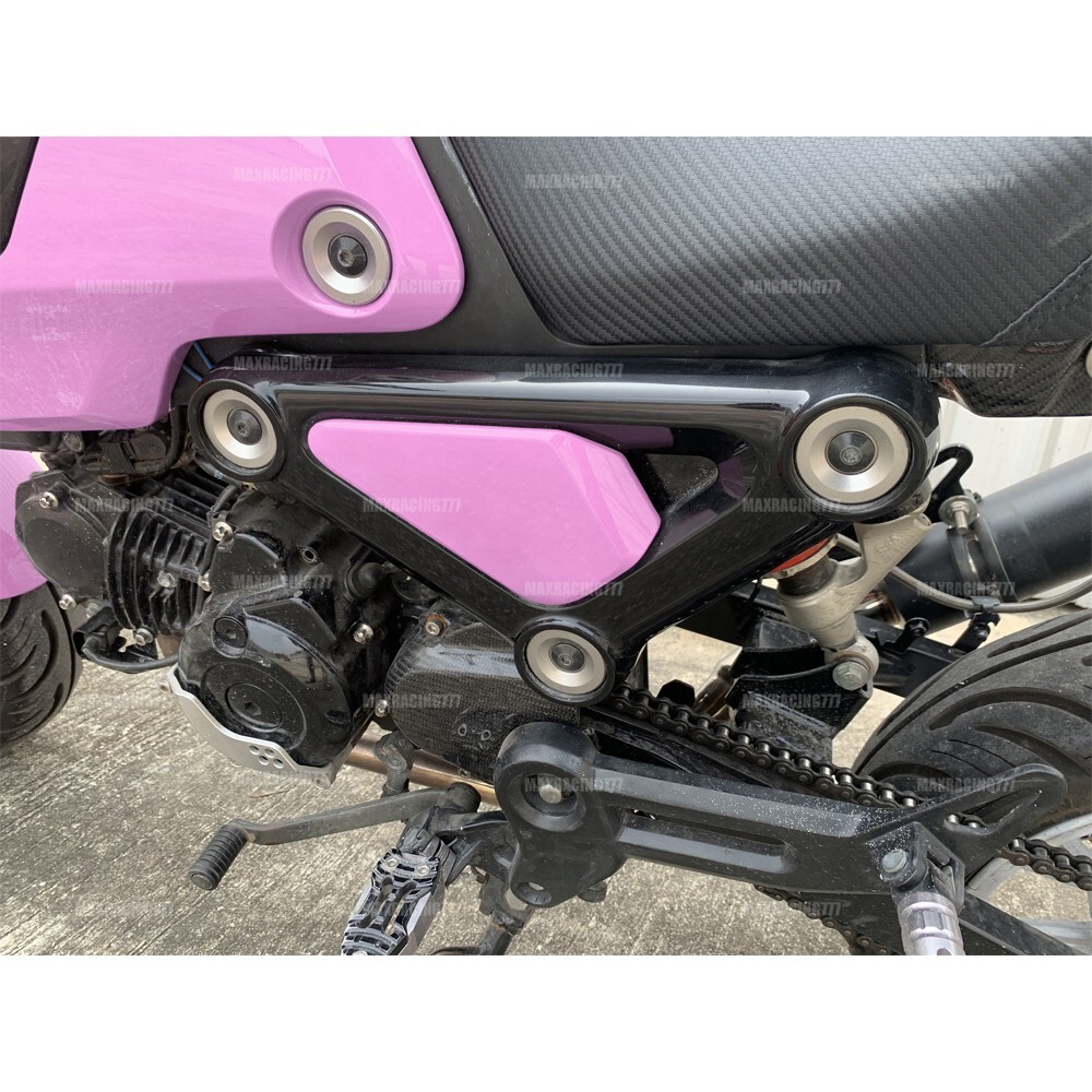 PASTEL PINK FULL PLASTIC PANEL FAIRING BELLY PAN FRAME FOR HONDA GROM ...