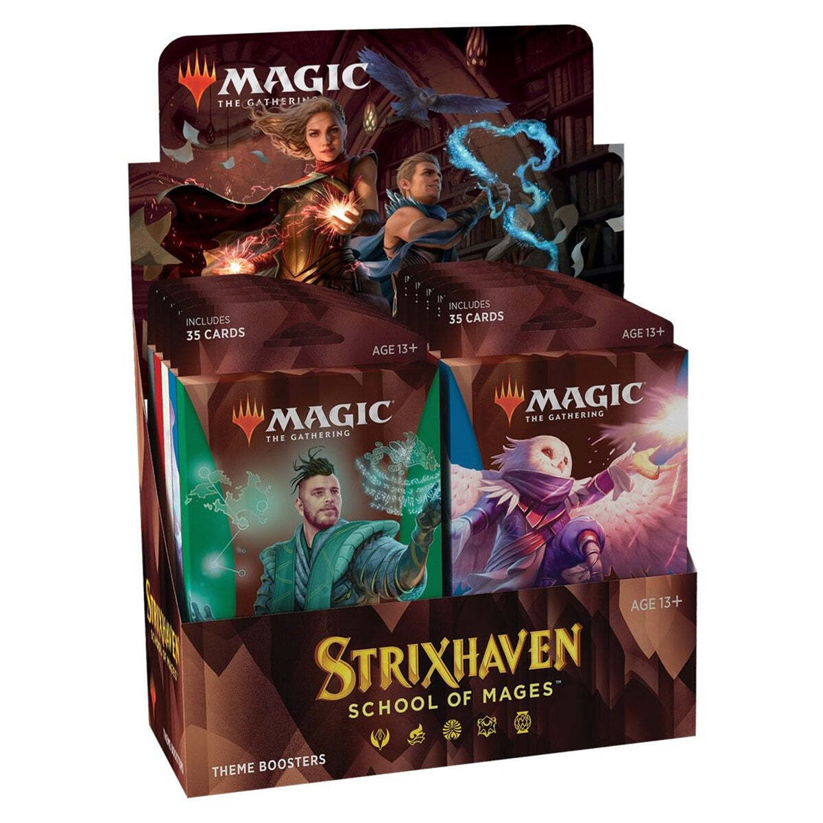Magic Strixhaven School of Mages Theme Boosters (Set of 5) MTG | eBay