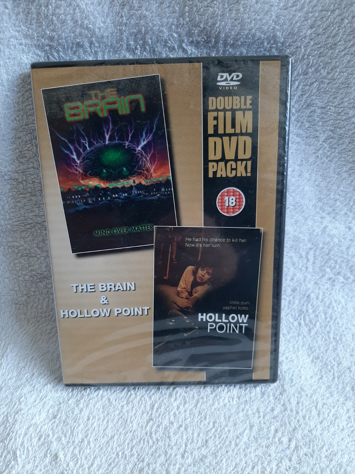 The Brain 1988 /hollow Point 1987 DVD Region 2 Tom Breznahan Cyndy ...