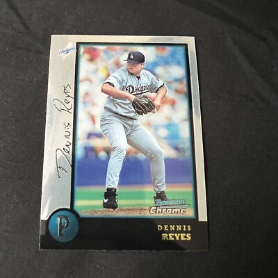1998 Bowman Chrome Baseball #108 Dennis Reyes Refractor | eBay