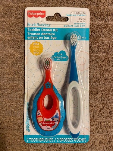 Fisher Price Brush Buddies Toddler Dental Kit 2 Pk. | eBay