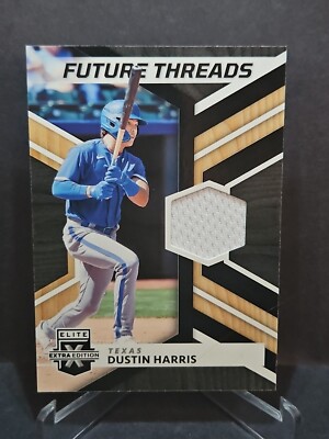 2022 Panini Elite Extra Edition - Future Threads #FT-DH Dustin Harris ...