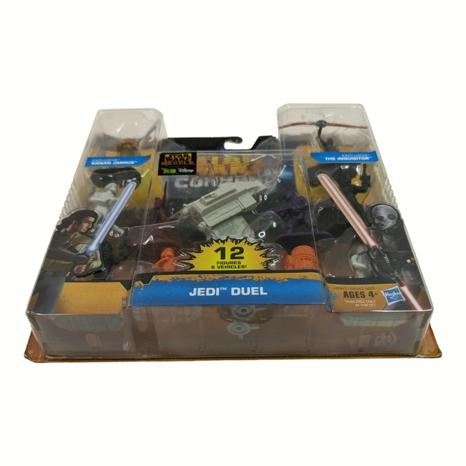 2014 Hasbro Star Wars Command Jedi Duel Kanan & The Inquisitor Army ...