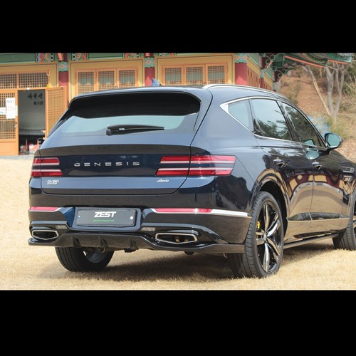 Front+Rear Lip Body kits Unpainted Gasoline For Hyundai Genesis GV80 ...