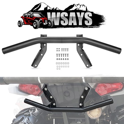 For Polaris Sportsman 500 570 600 700 800 WSAYS ATV Rear Steel Bumper ...
