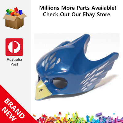 Genuine LEGO™ Dark Blue Minifigure Headgear Mask Bird / Eagle 12549 ...