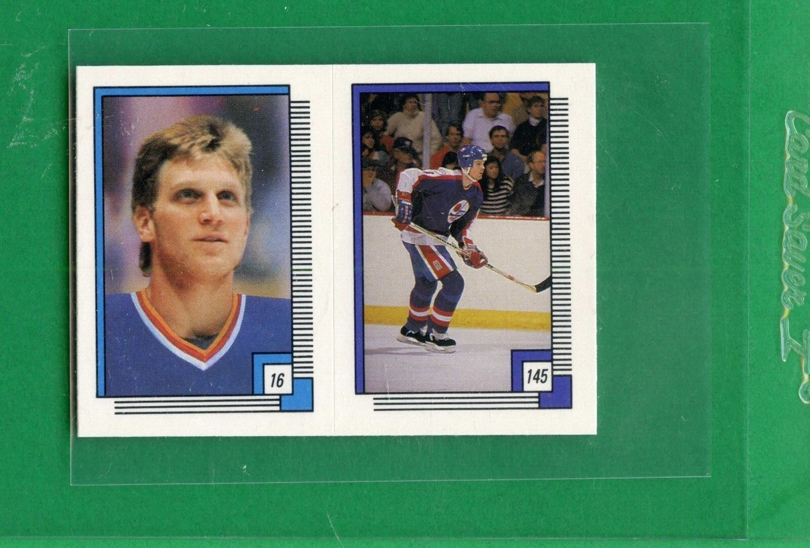 1988 O-PEE-CHEE STICKER #16 & 145 BRETT HULL ROOKIE RC JIM KYTE | eBay