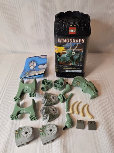 LEGO 6722 Dinosaurs: Styracosaurus Complete Transforms Sand Green | eBay