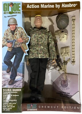 GI Joe Action Marine USMC Raider Crewcut Edition Dreams & Visions 12 ...