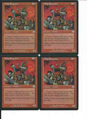 MTG: WHIP SERGEANT Prophecy UNCOMMON; played, Excellent condition x4 | eBay