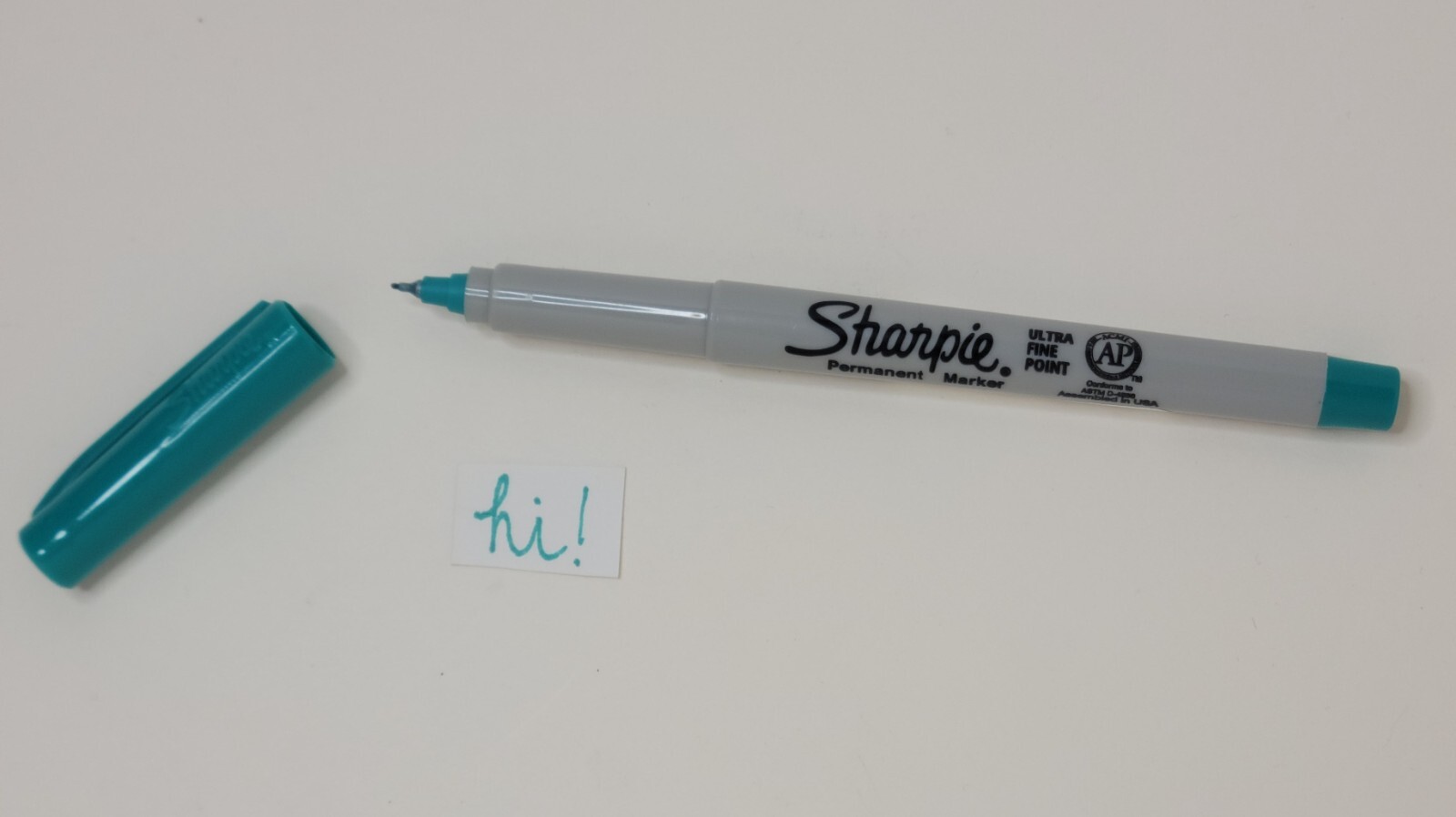 Sharpie Permanent Marker Ultra Fine Point - Aqua | eBay