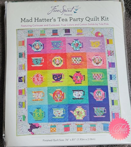 Tula Pink Mad Hatter's Tea Party Quilt Kit - New in package | eBay