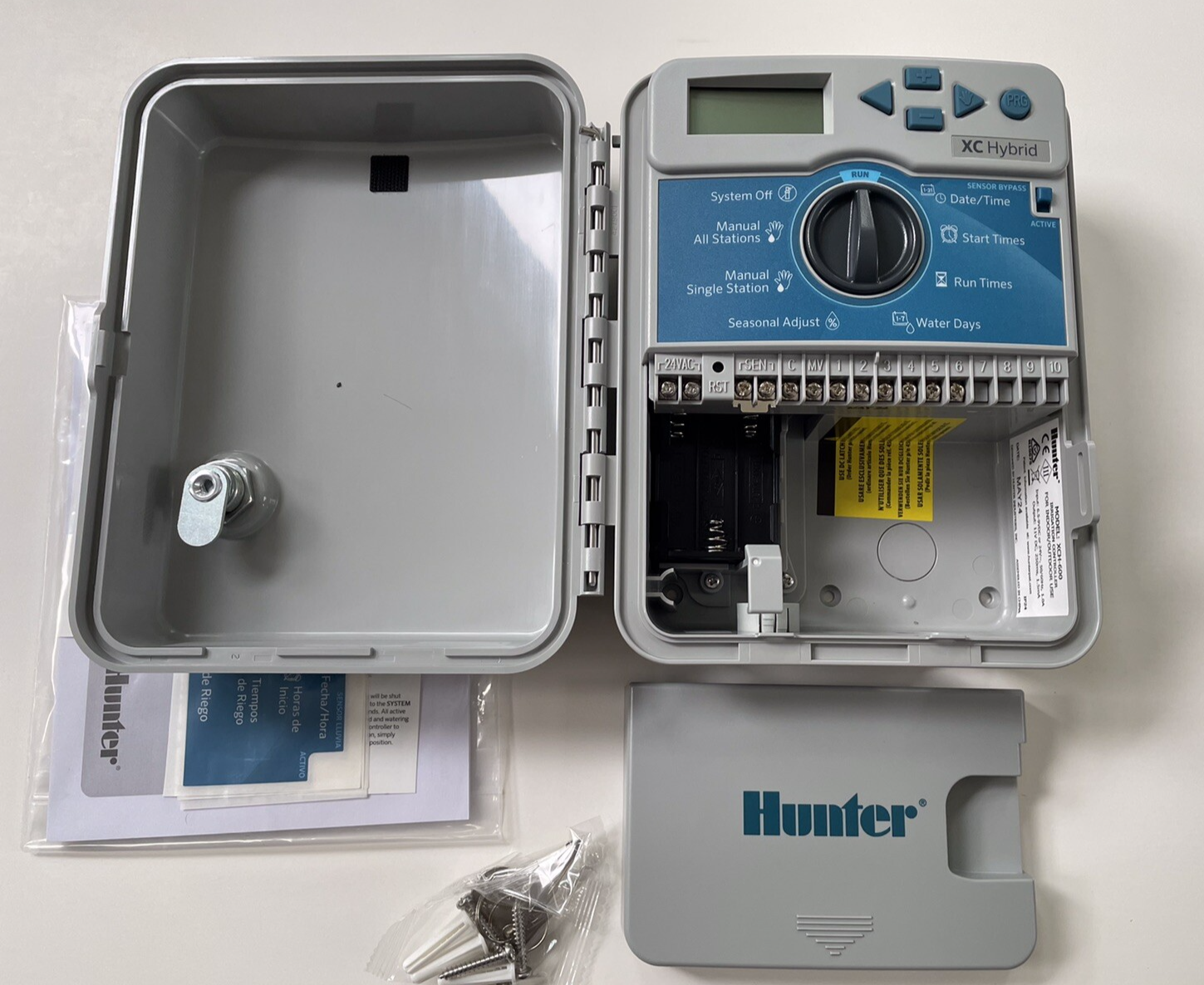 New Hunter XC 6 Indoor/Outdoor Plastic Hybrid Battery Operated ...