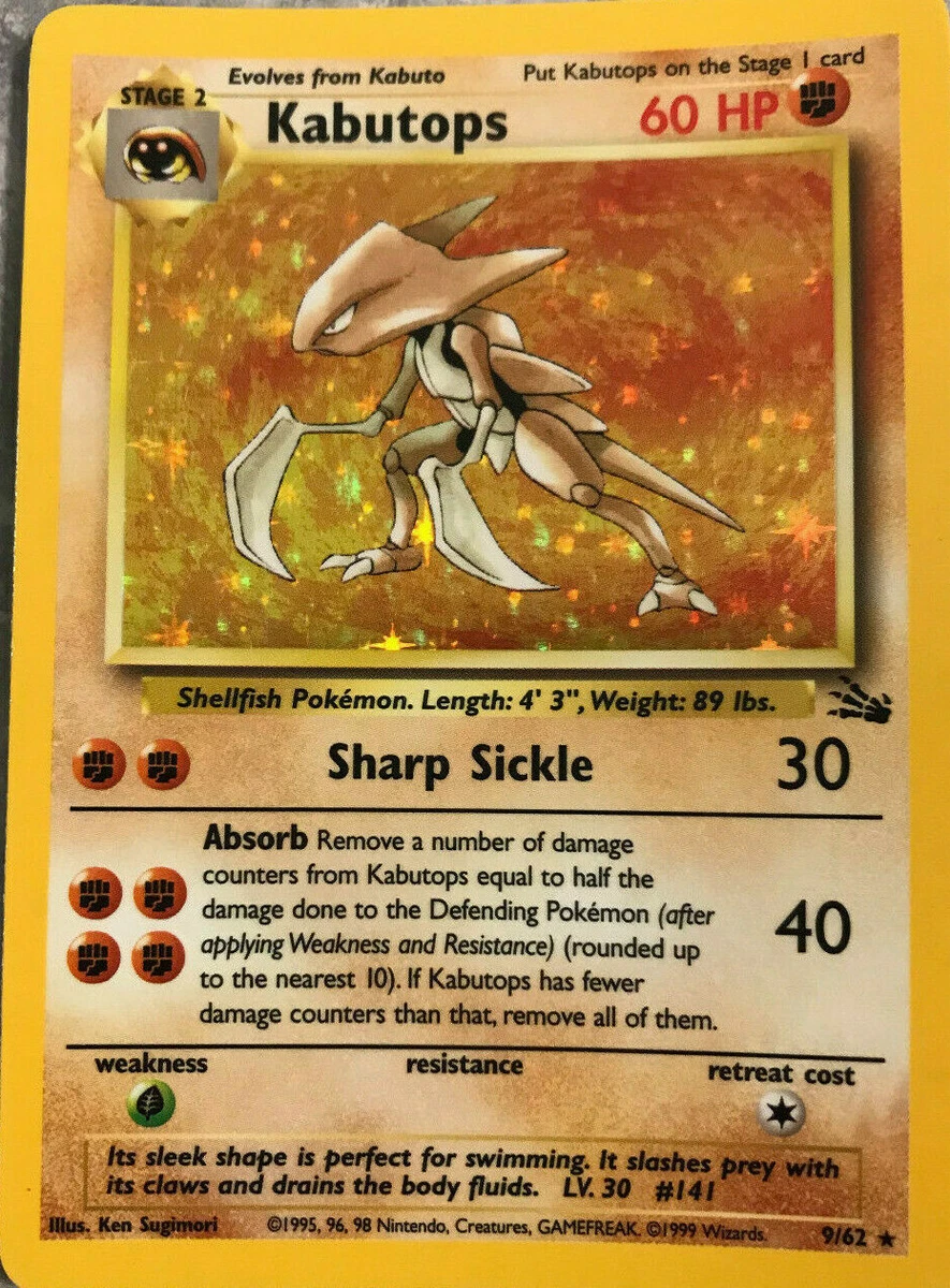 Kabutops Card Art