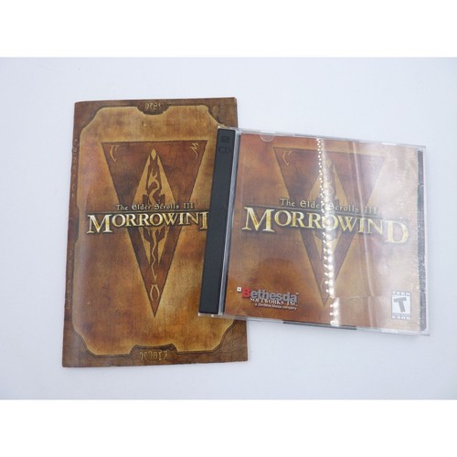 The Elder Scrolls III: Morrowind PC CD-ROM Game & Construction Set ...