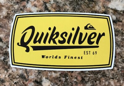 Quiksilver Sticker - Surf Ski Snowboard Skate Sports Apparel | eBay