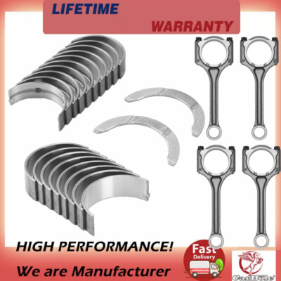 G4NA G4NC 2.0L Engine Connecting Rods & Bearing Set For Hyundai Tucson ...