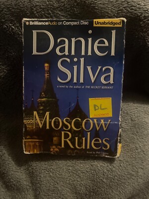 Shelf203 Audiobook~ Moscow rules- Daniel Silva- unabridged- 9CDs | eBay