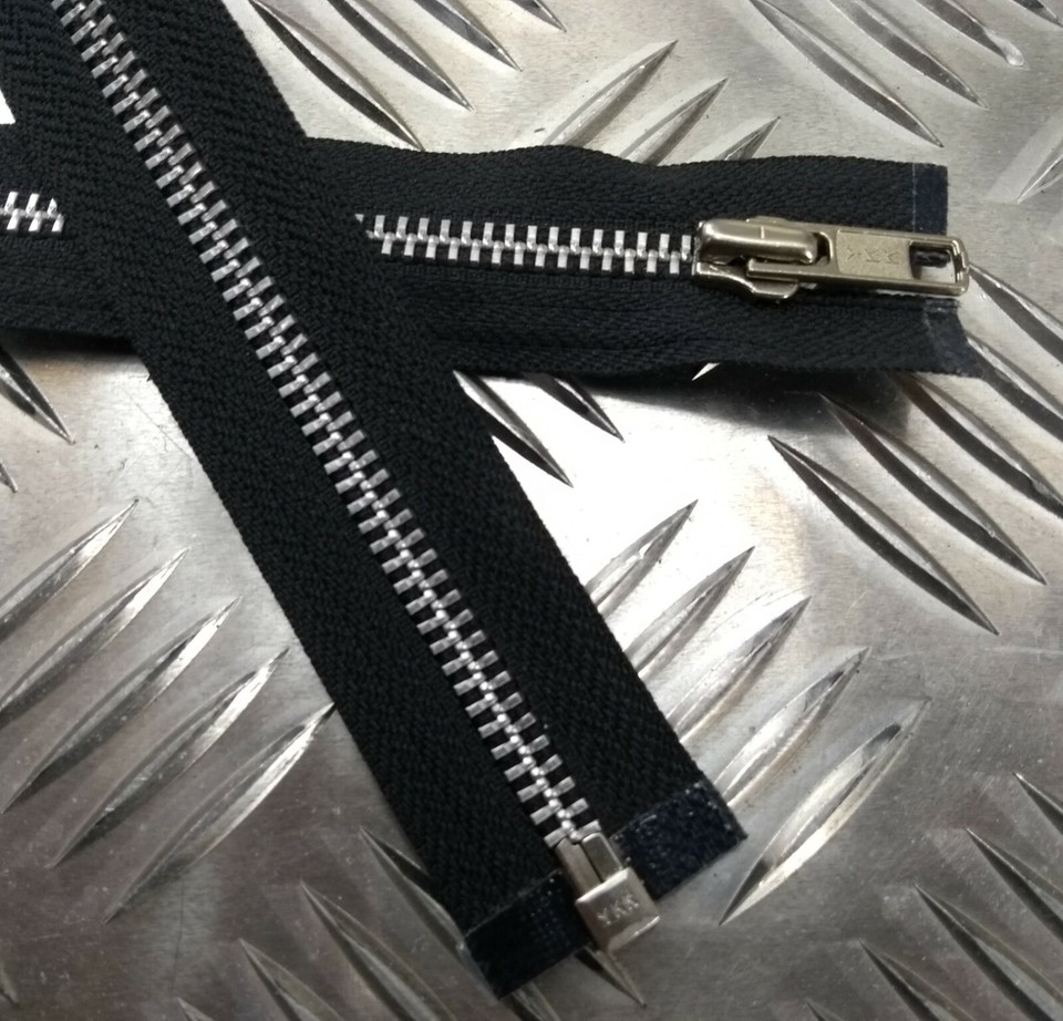 Fermeture Éclair Ouverte YKK 56Cm Noir Army ZPM224 | eBay